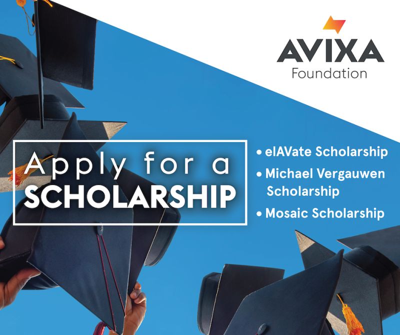 Becas disponibles para estudiantes AV | AVIXA Xchange