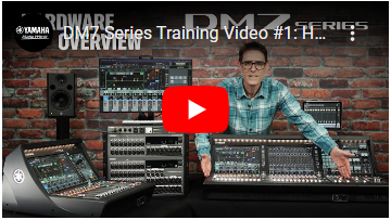 [YamahaAudioversity] DM7 Series Training Videos | AVIXA Xchange