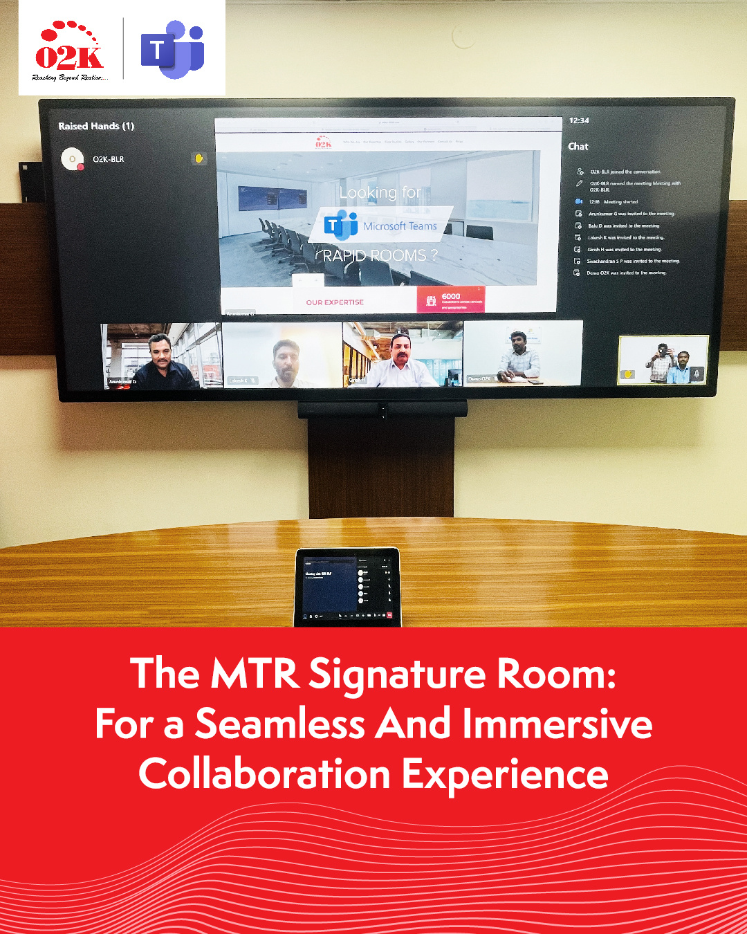 The MTR Signature Demo Room by O2K | AVIXA Xchange